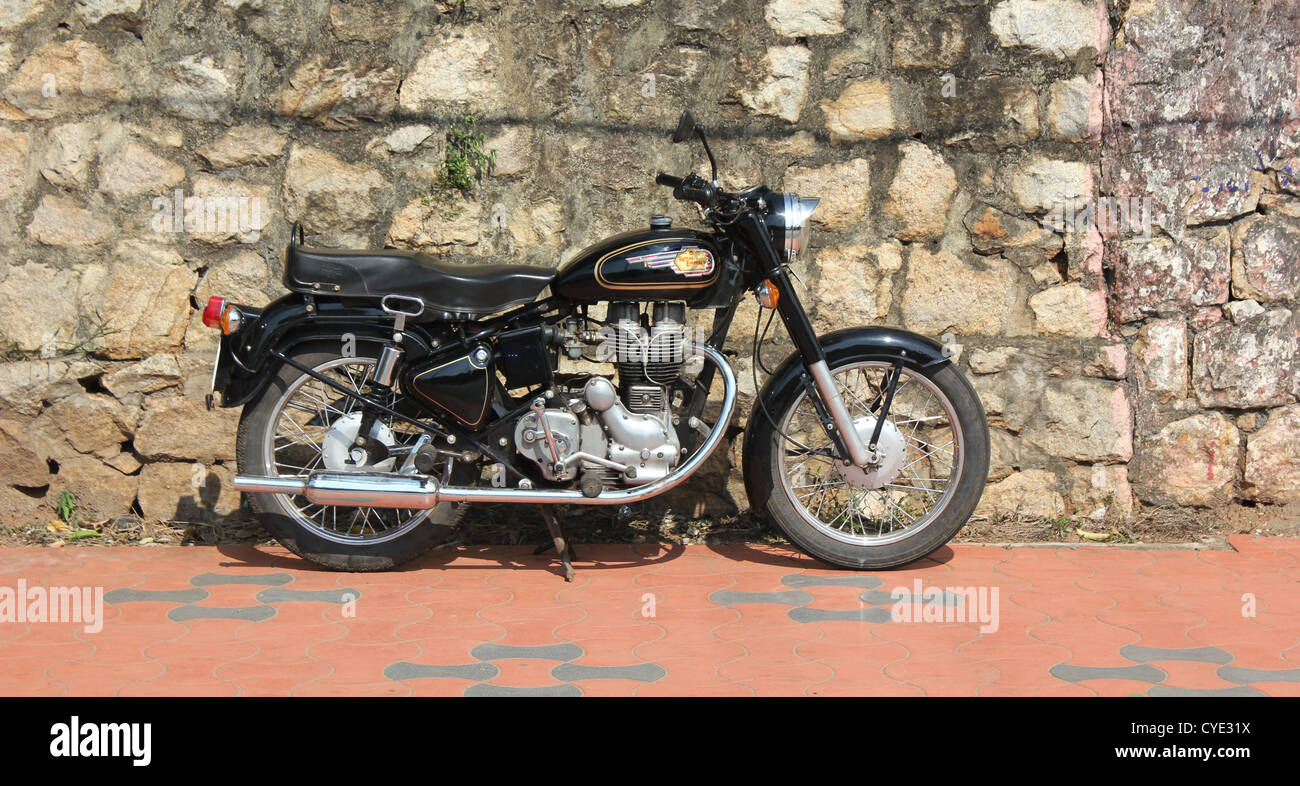Royal Enfield Motorcycle Stock Photo - Alamy