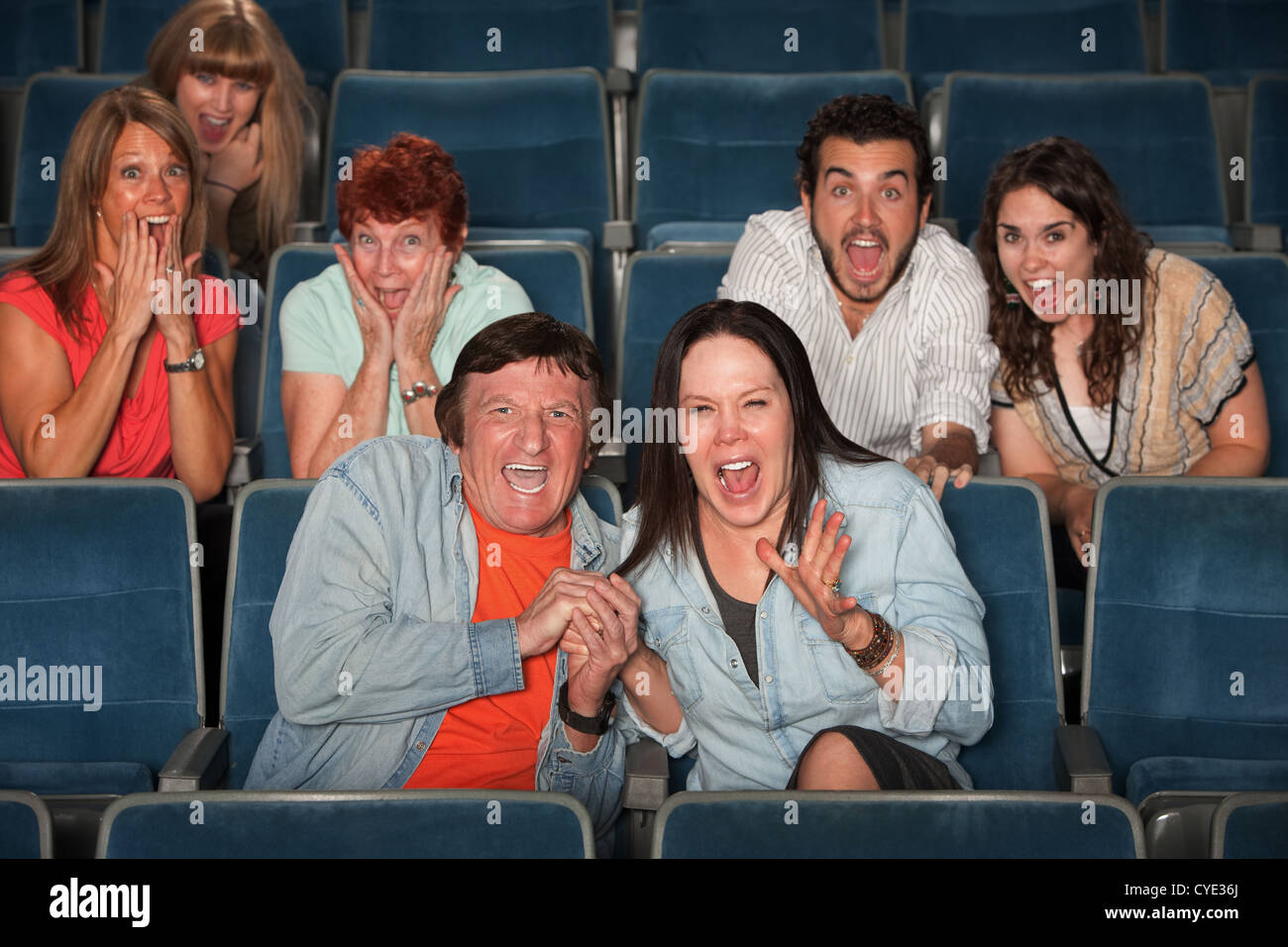 Frightened people hi-res stock photography and images - Alamy