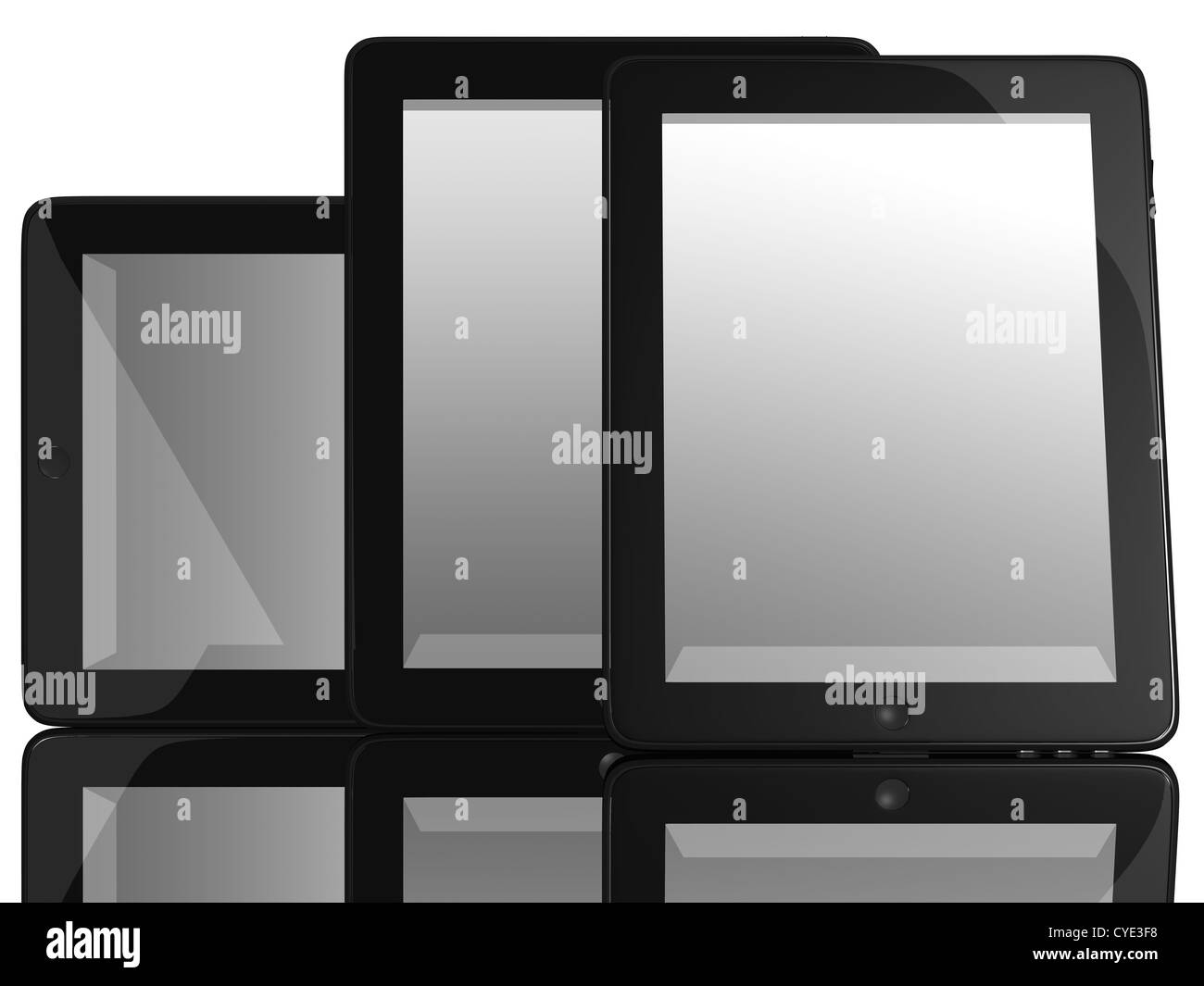 Group of Tablet Computers Stock Photo - Alamy
