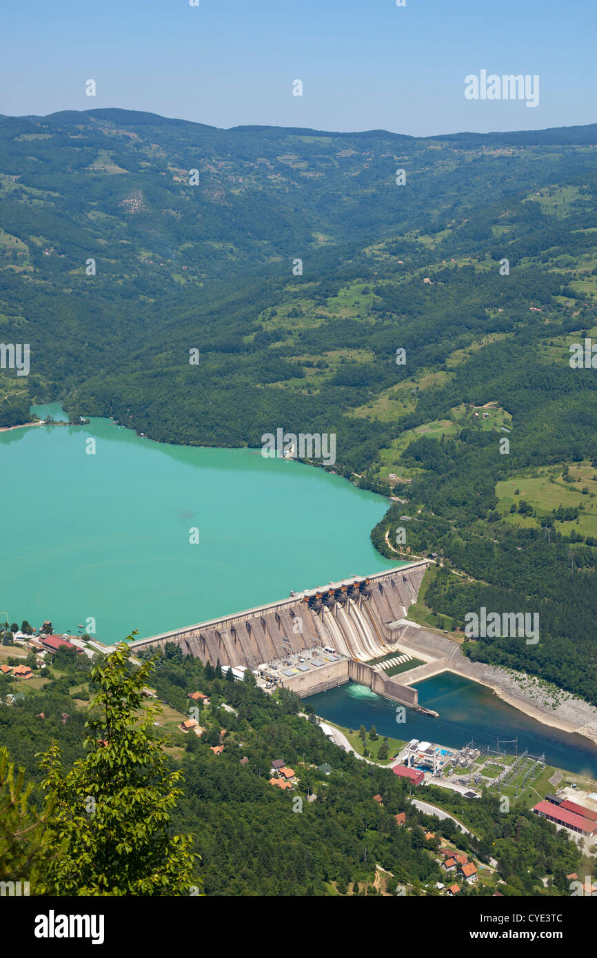 Hydroelectric Power Station, Perucac Dam Stock Photo - Alamy