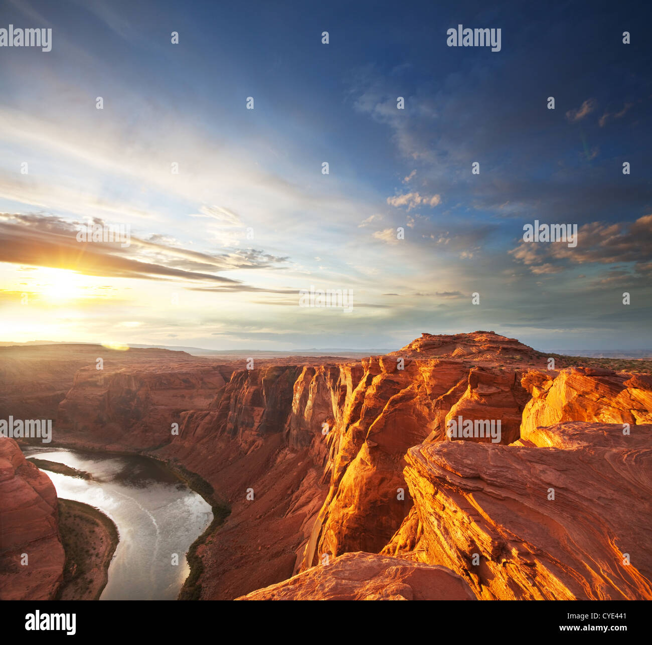 Colorado river in Utah Stock Photo - Alamy