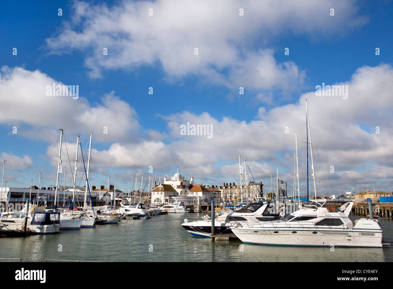 Lowestoft harbour in Suffolk, UK Stock Photo - Alamy