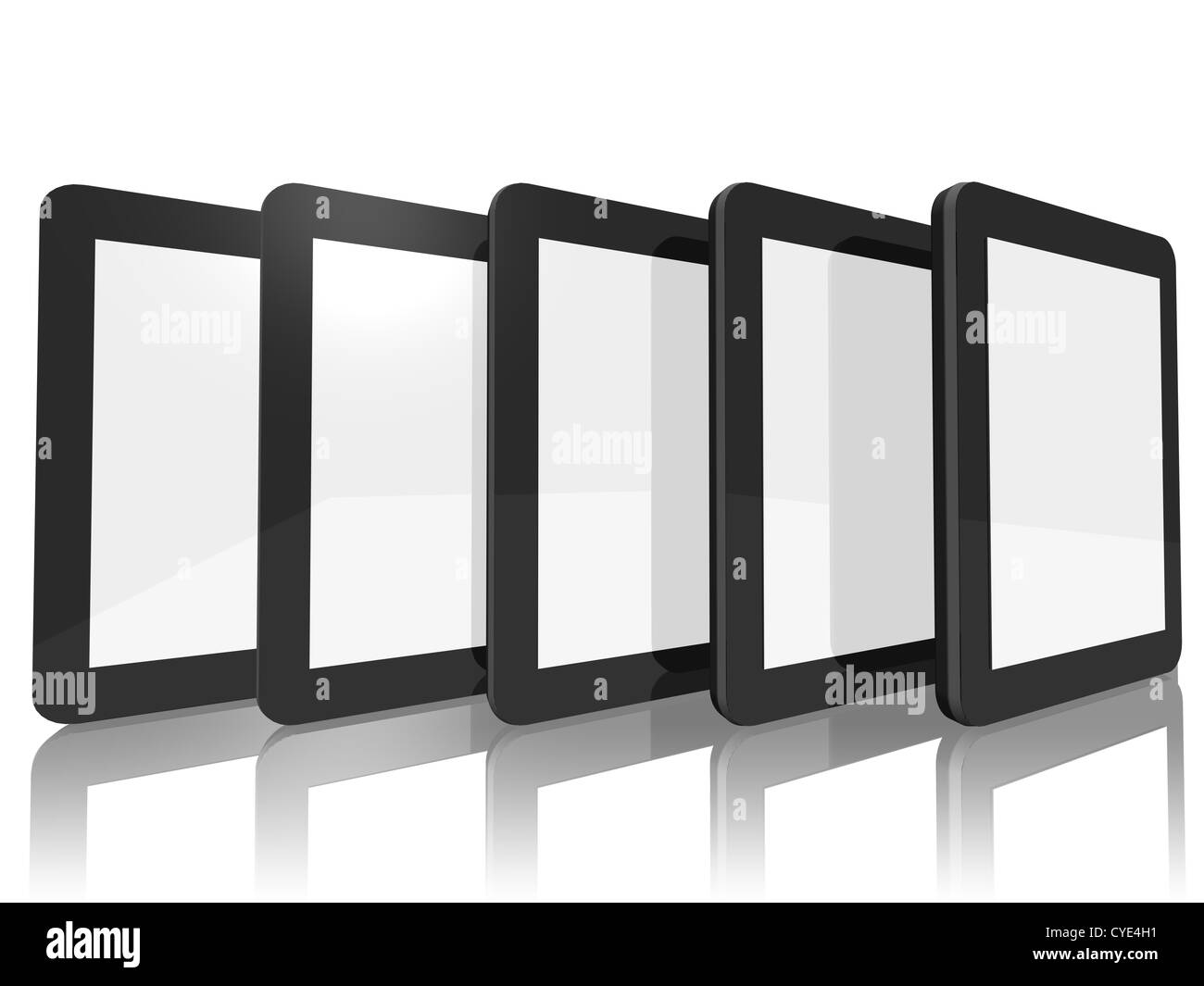 Group of Tablet Computers Stock Photo - Alamy