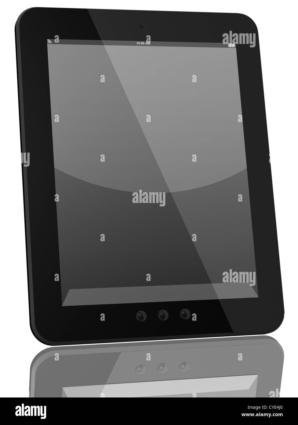 Digital tablet device Black and White Stock Photos & Images - Alamy