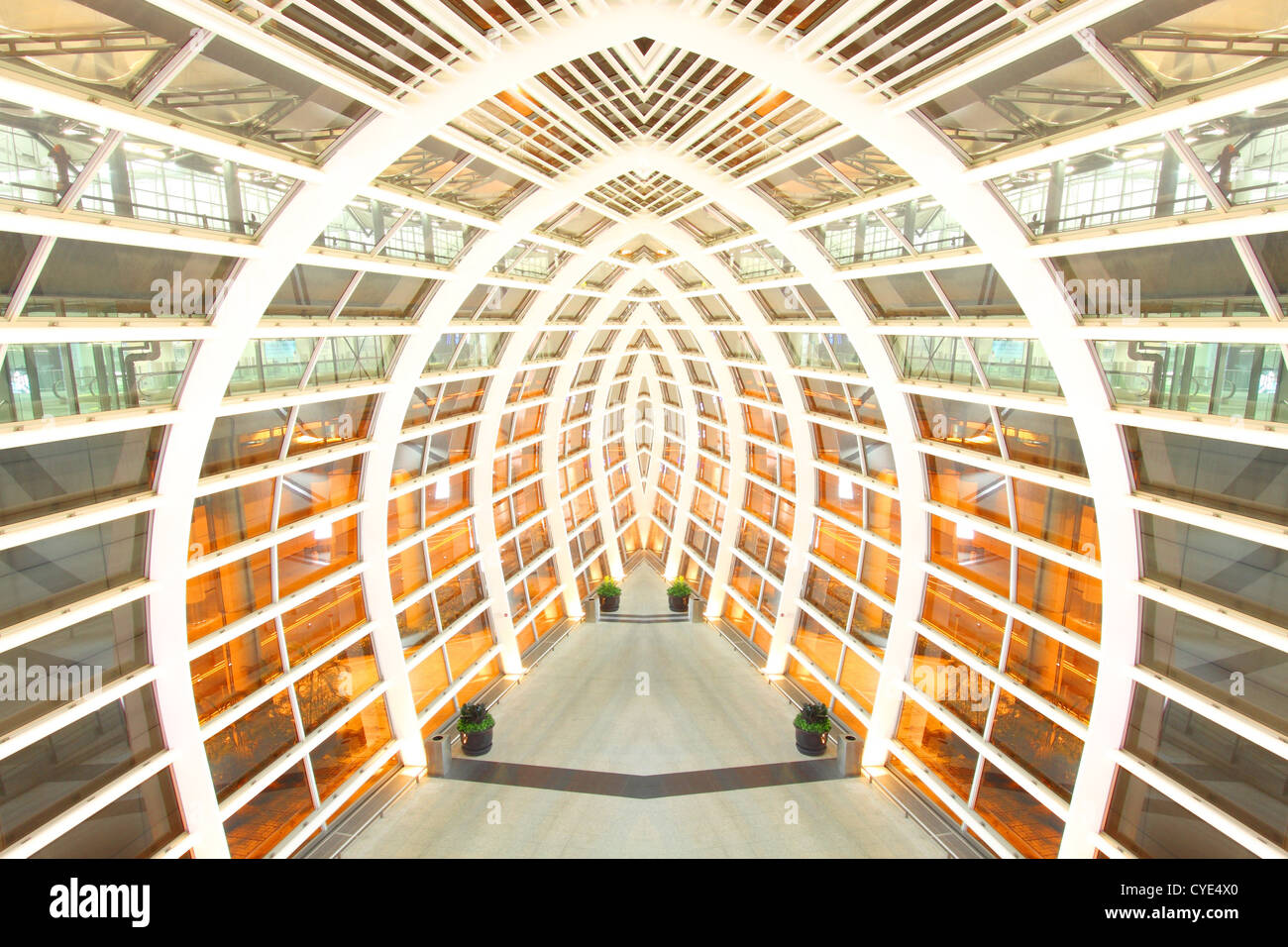 Office windows walkway corridor hi-res stock photography and images - Alamy