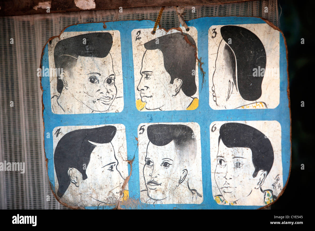 Choose your haircut! Stock Photo - Alamy