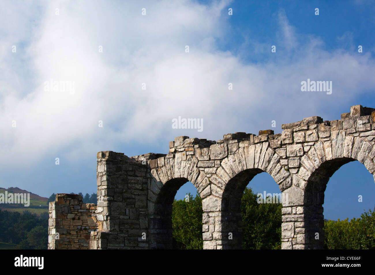 Spain, Basque Country Region, Guipuzcoa Province, Hondarribia, abbey ...