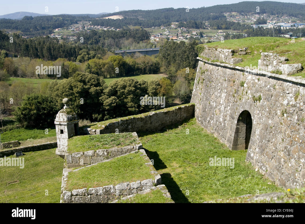 Valença castle in northern Portugal Stock Photo - Alamy