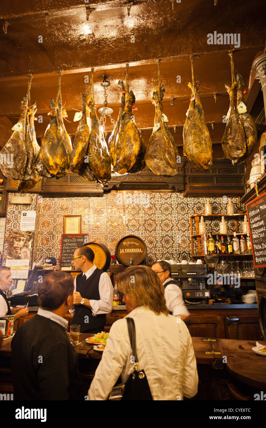 Spain, Andalucia Region, Seville Province, Seville, El Rinconcillo bar ...