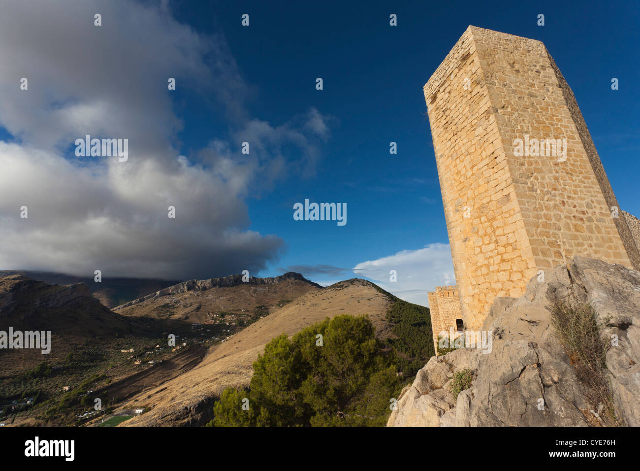 Spain jaen castillo de santa catalina hi-res stock photography and ...