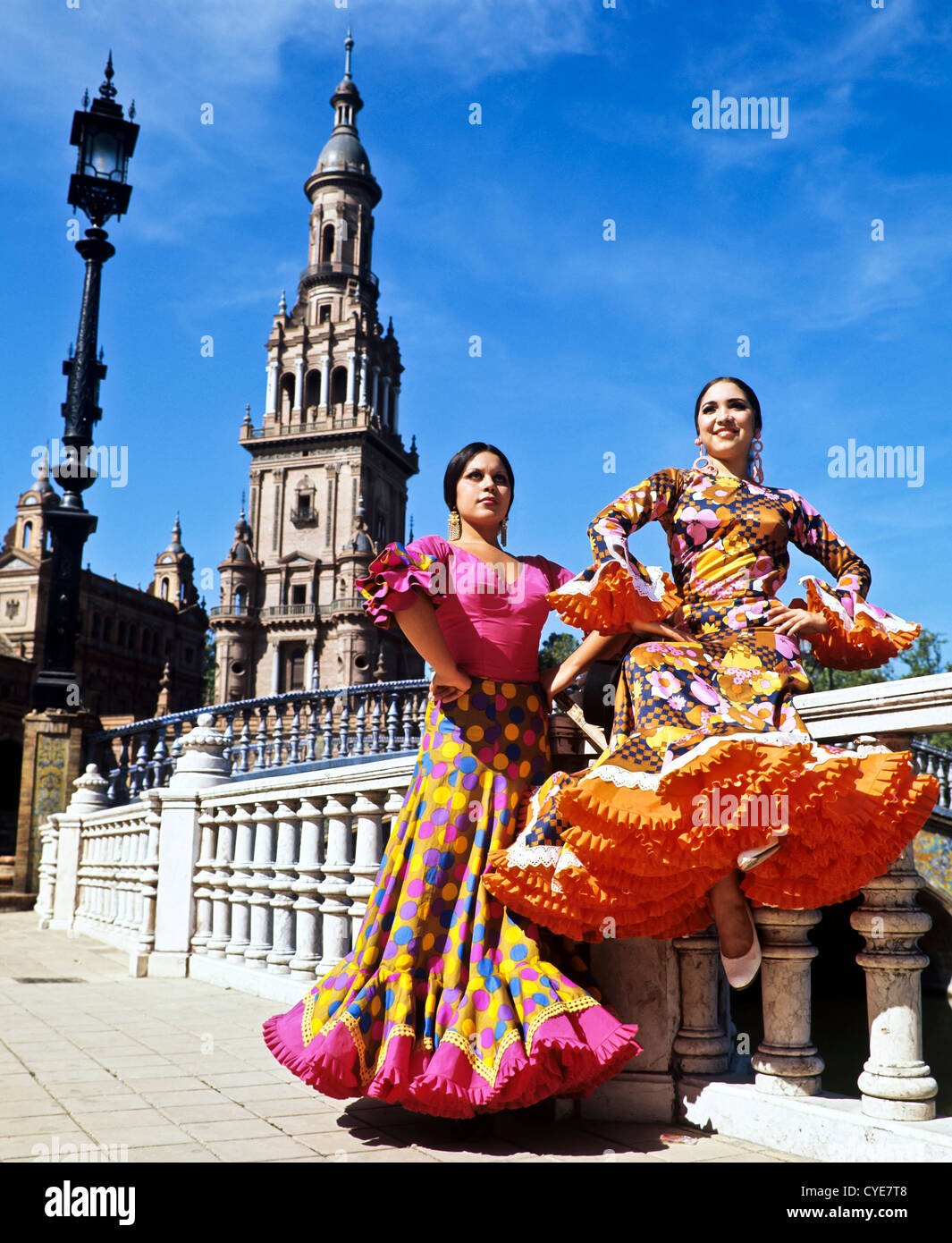 8336. Flamenco Dancers, Seville, Spain, Europe Stock Photo - Alamy