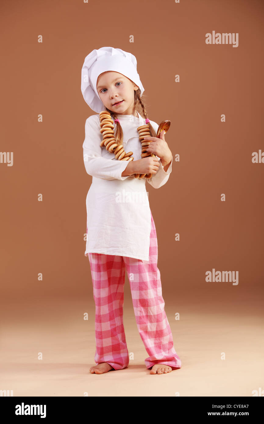 Cute baker hi-res stock photography and images - Alamy