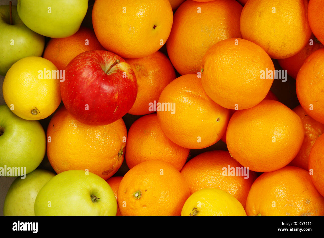 lots of fruits in a box Stock Photo - Alamy