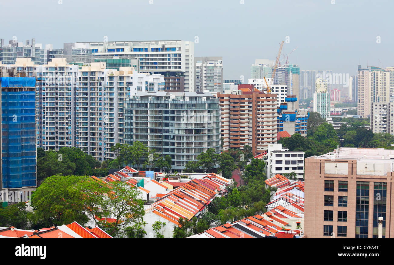 Residential area and city center view hi-res stock photography and ...
