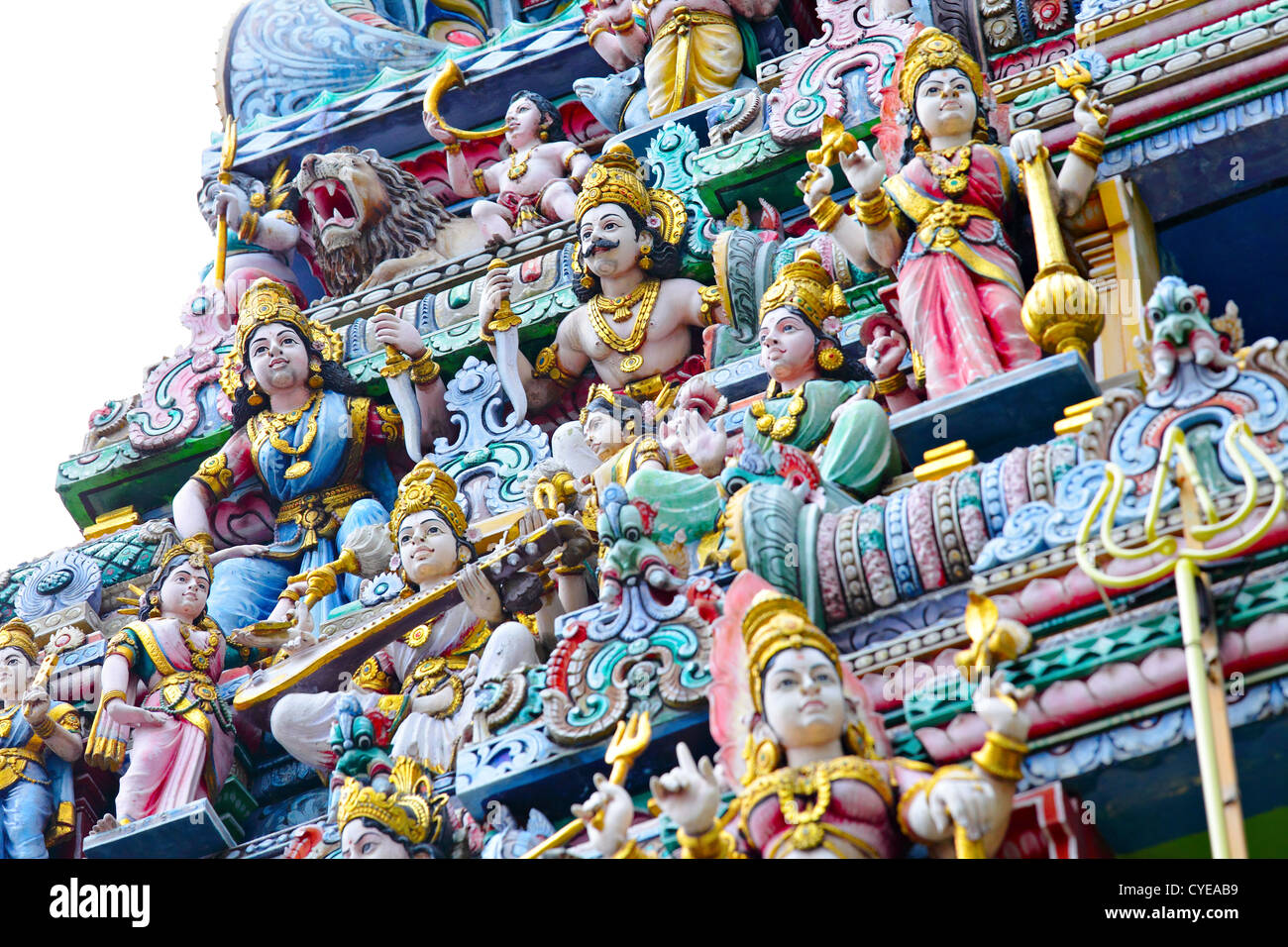 hindu temple statue Stock Photo - Alamy