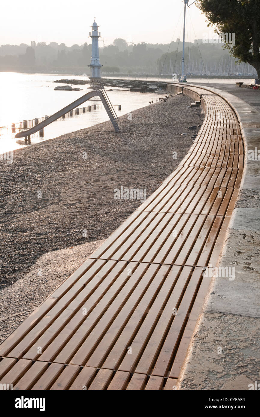 Jetee des Paquix; Geneva; Switzerland Stock Photo - Alamy