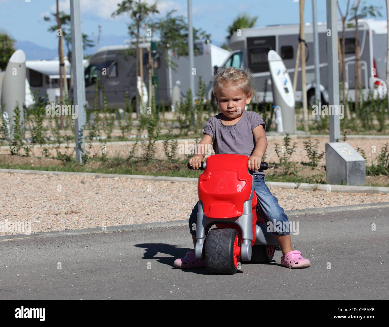 Riding first bike hi-res stock photography and images - Alamy