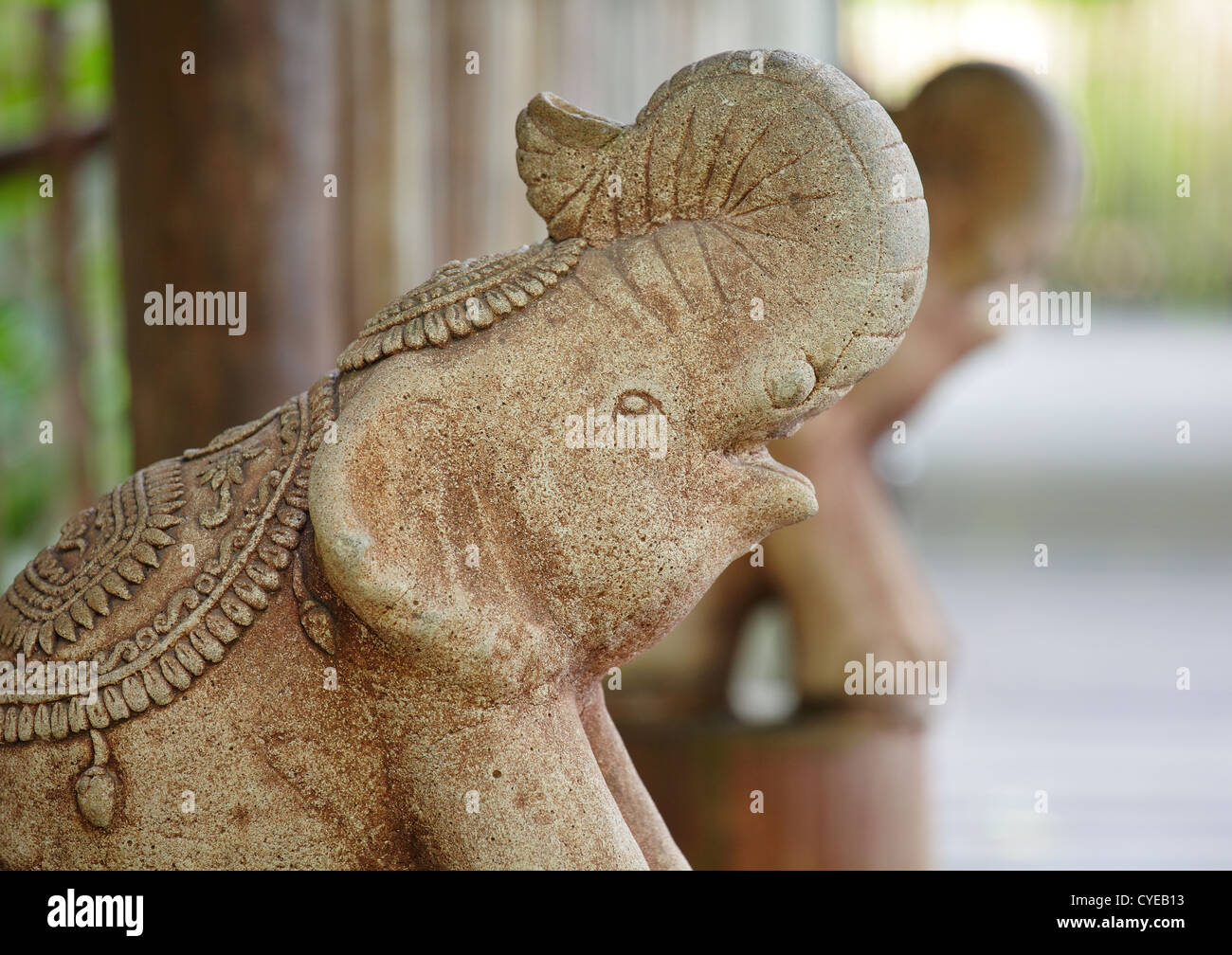 stone elephant statue Stock Photo - Alamy