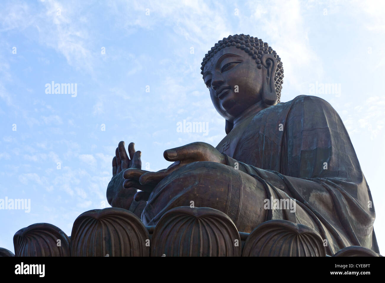 Tian Tan Buddha Stock Photo - Alamy