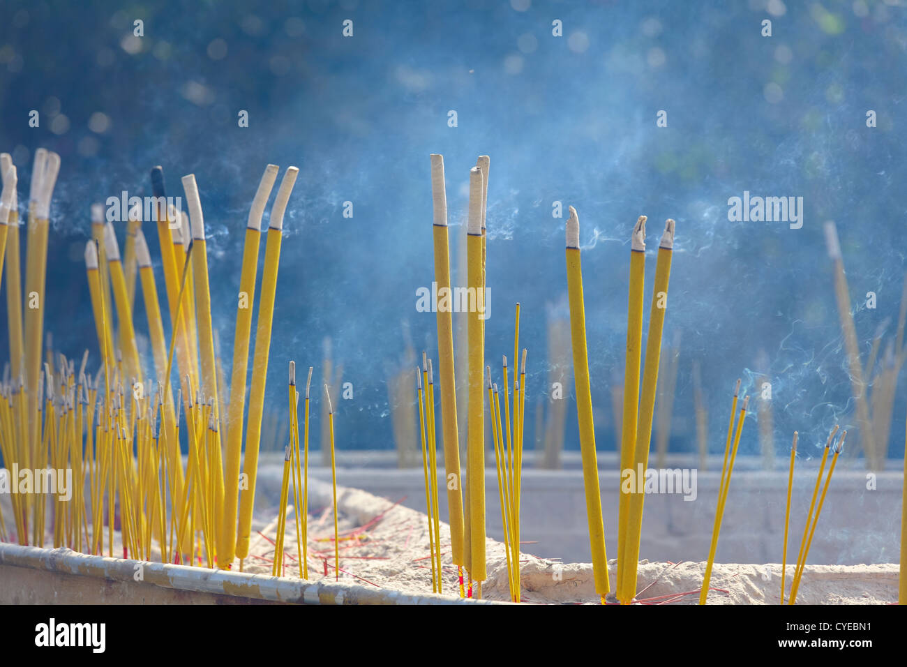 Incense sticks in glass hi-res stock photography and images - Alamy