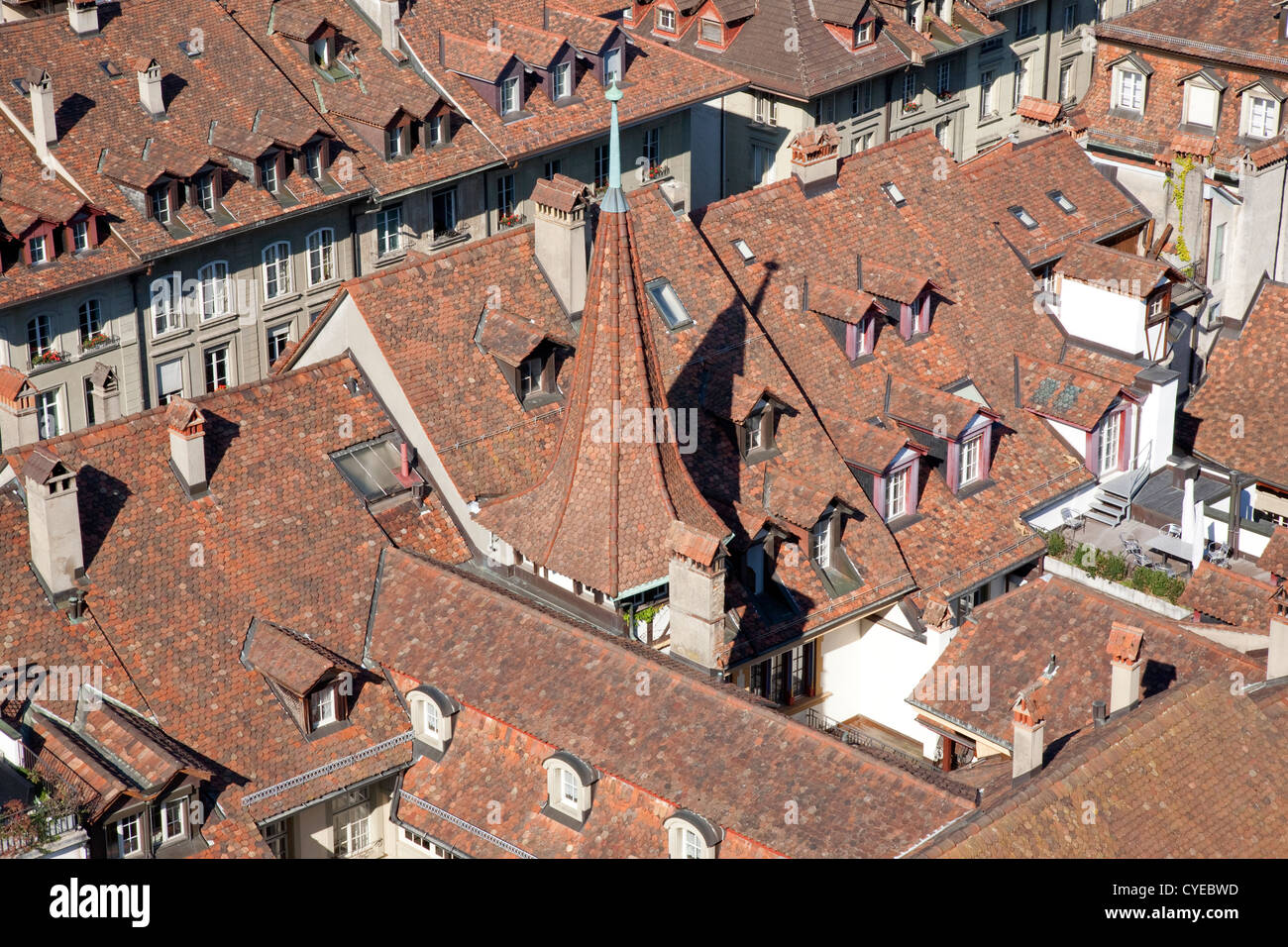 Red Roofs of Bern in Switzerland, Europe Stock Photo - Alamy
