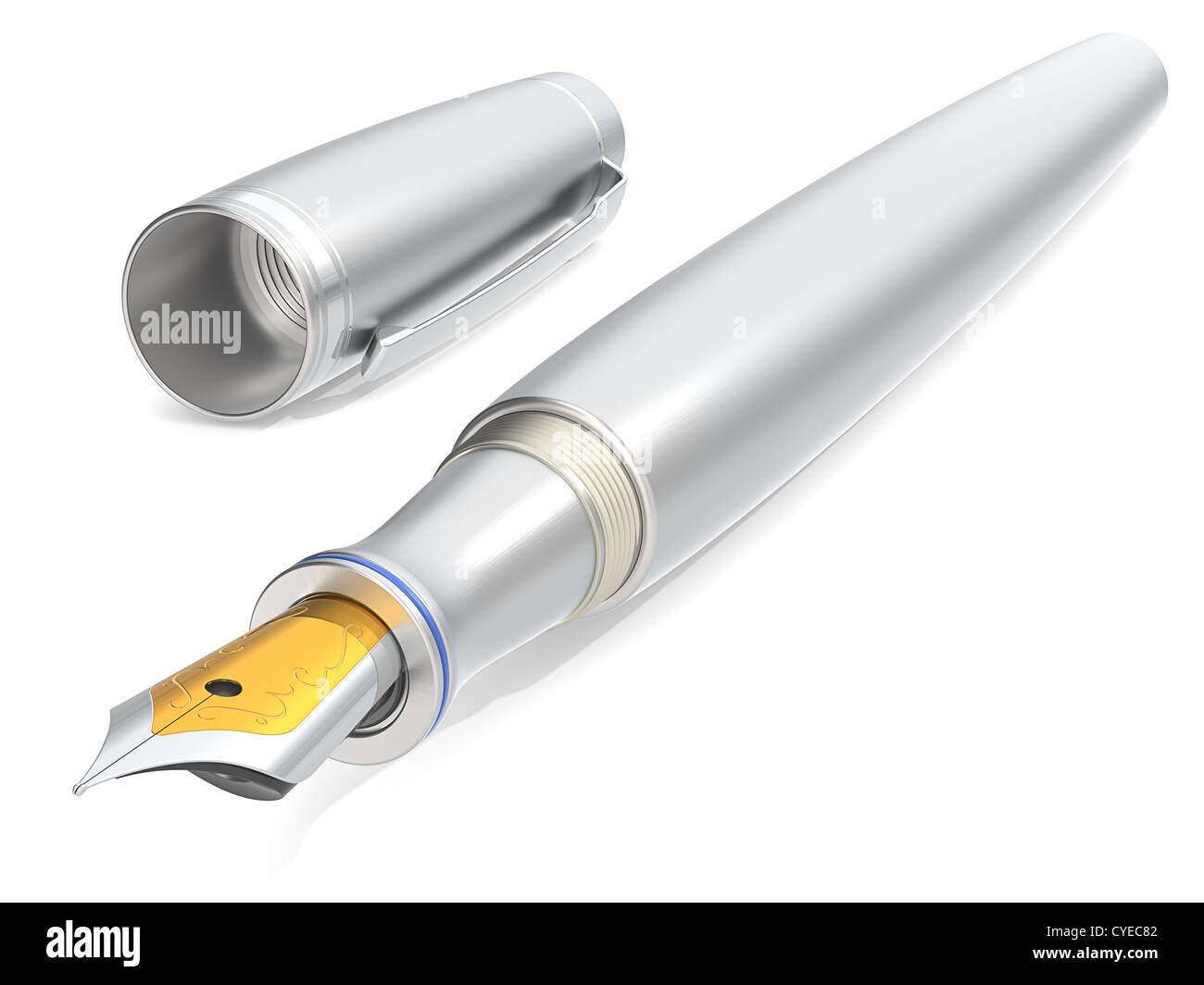 Gold tip pen hi-res stock photography and images - Alamy