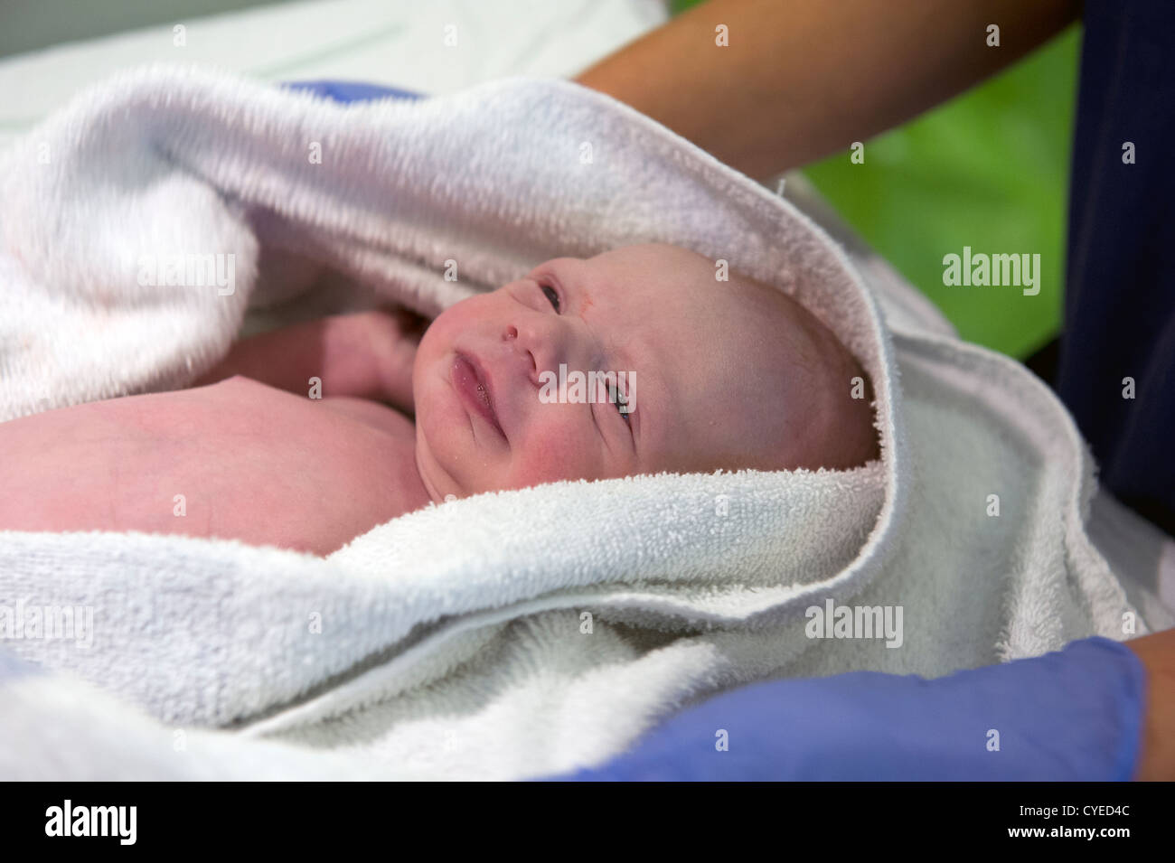 First baby to be delivered hi-res stock photography and images - Alamy