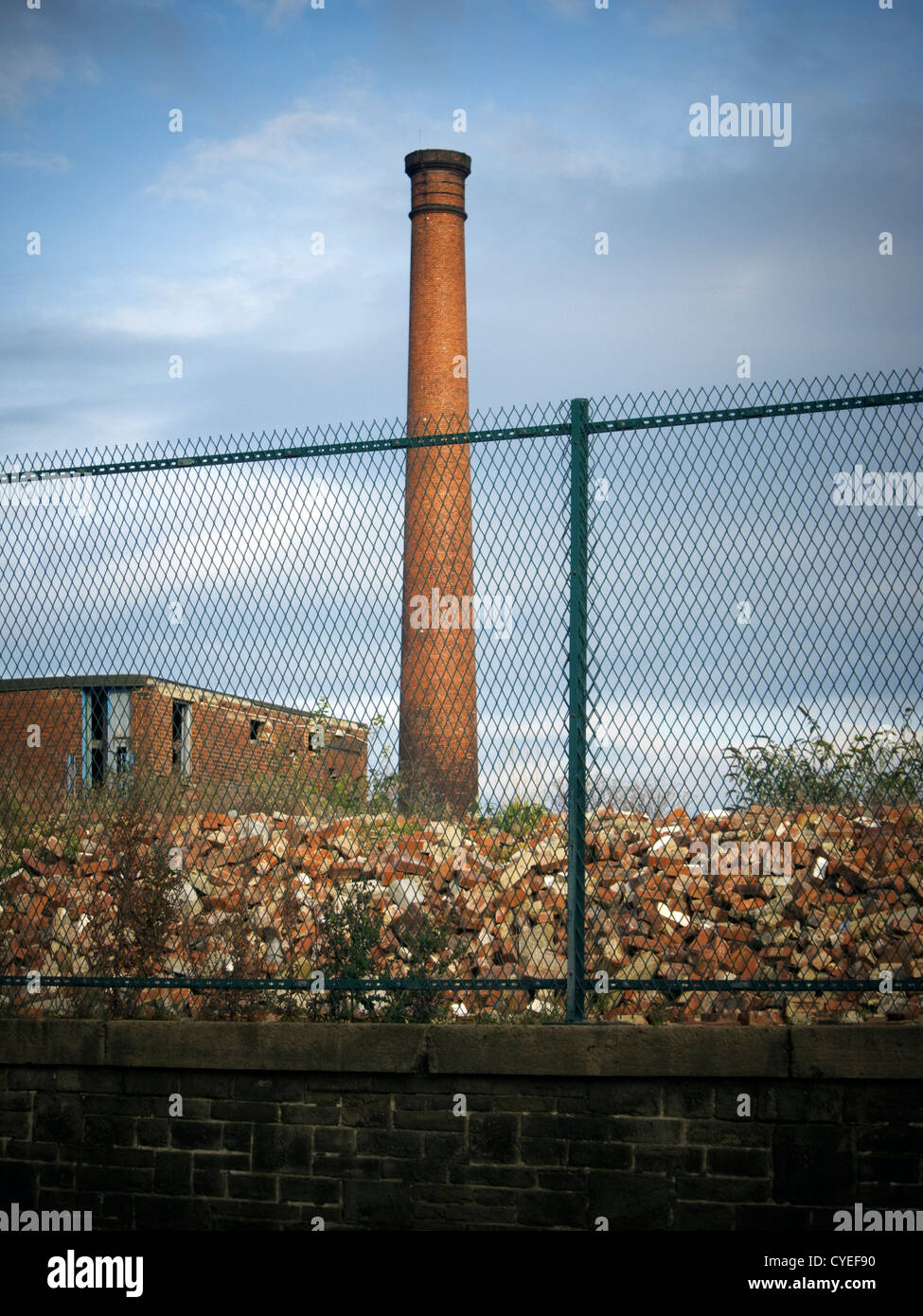 Industrial Chimney Demolition High Resolution Stock Photography and ...