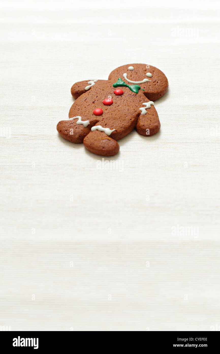 Christmas Gingerbread Man Stock Photo - Alamy