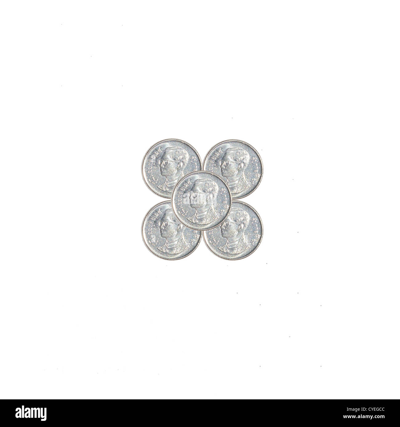 American change coins Cut Out Stock Images & Pictures - Alamy