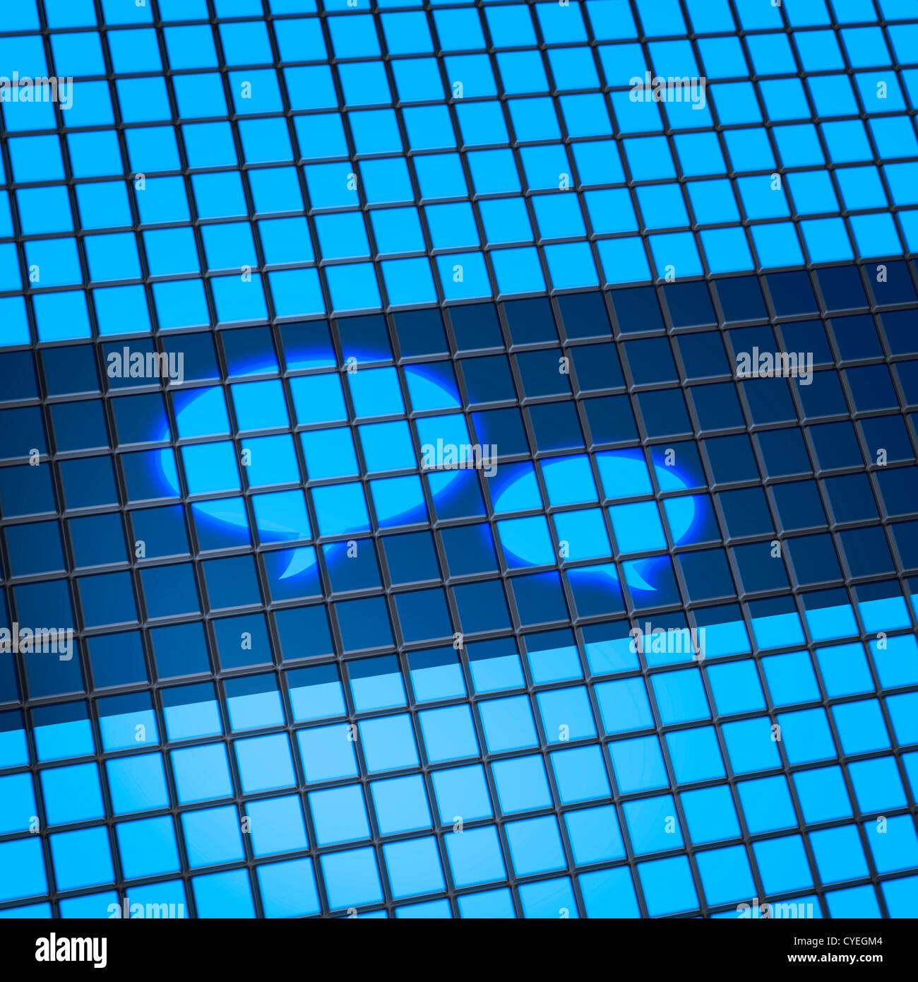 Pixel mesh hi-res stock photography and images - Alamy