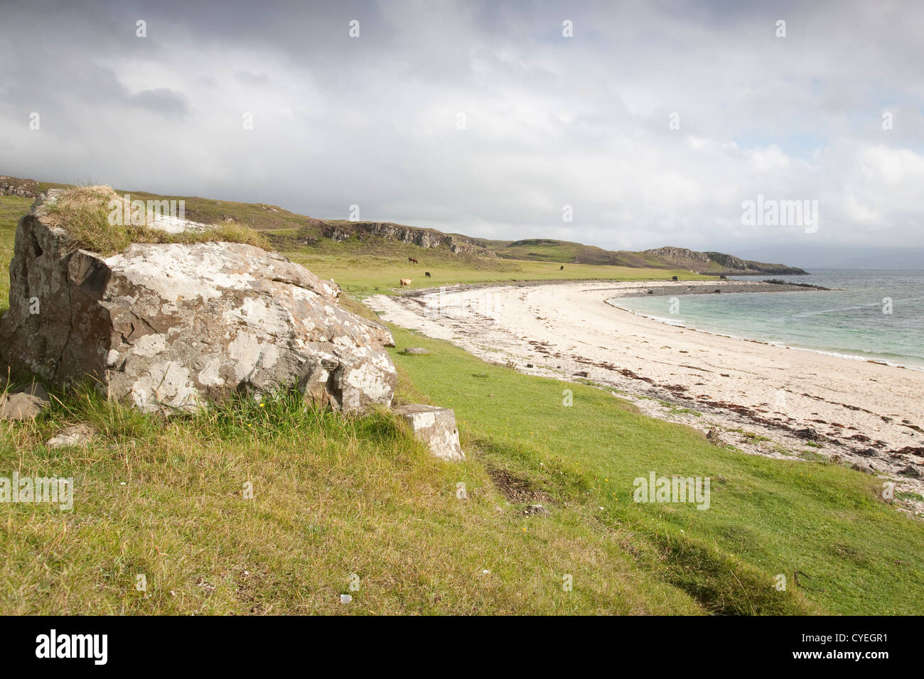 Coral Beaches; Waternish; Isle of Skye; Scotland; UK Stock Photo - Alamy