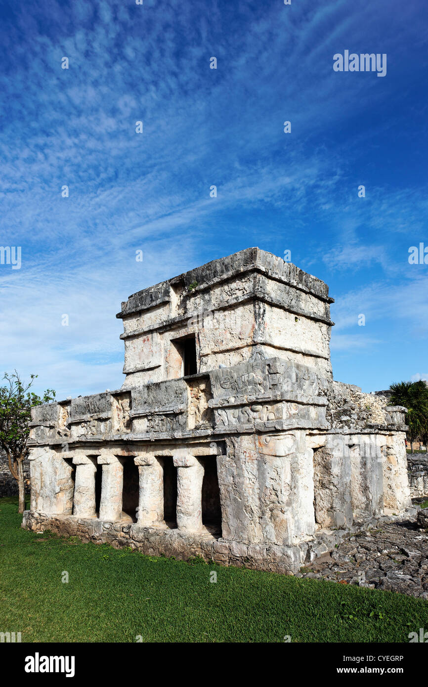 temple of frescoes in december, tulum, mexico Stock Photo - Alamy