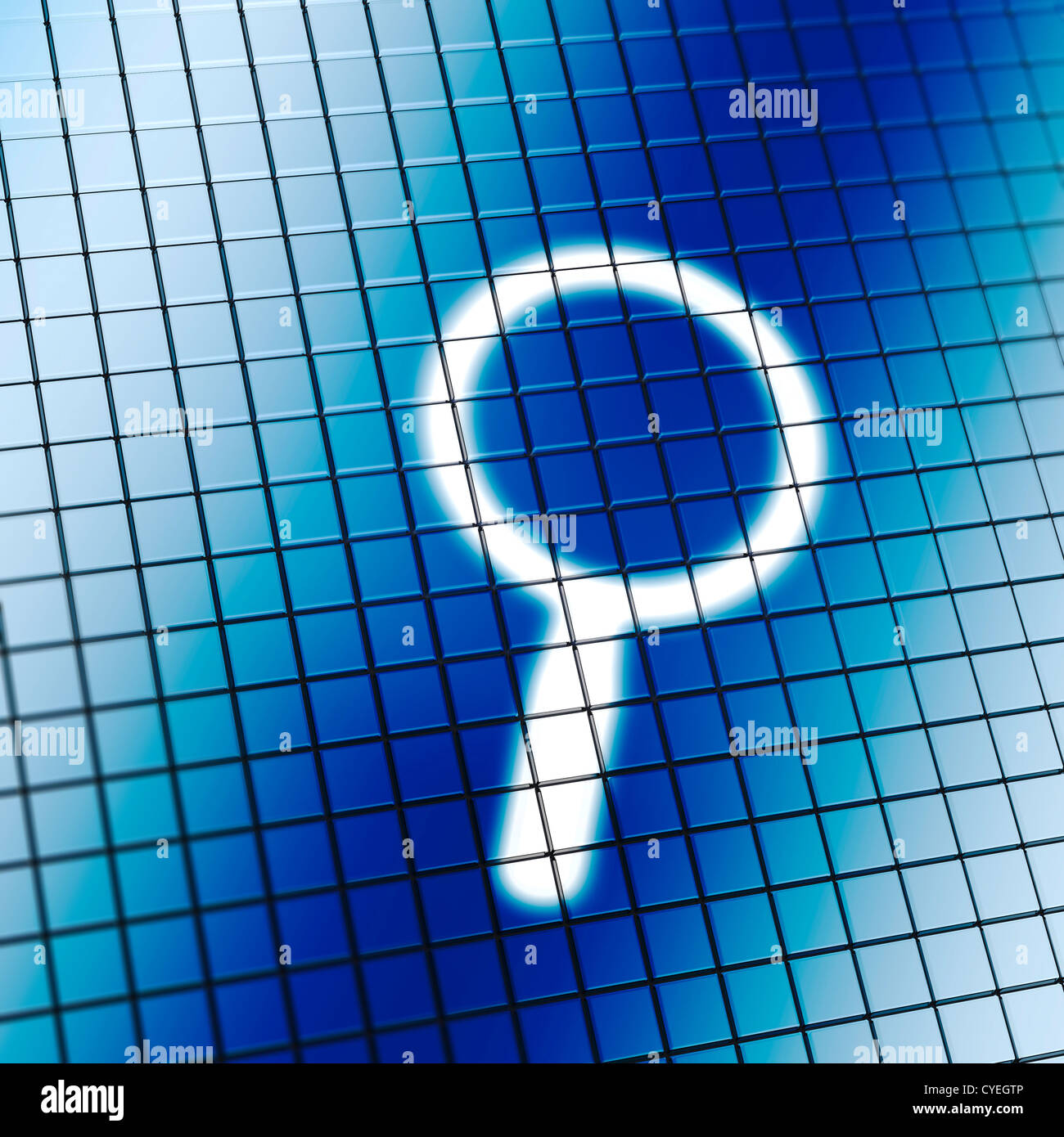 Pixel mesh hi-res stock photography and images - Alamy