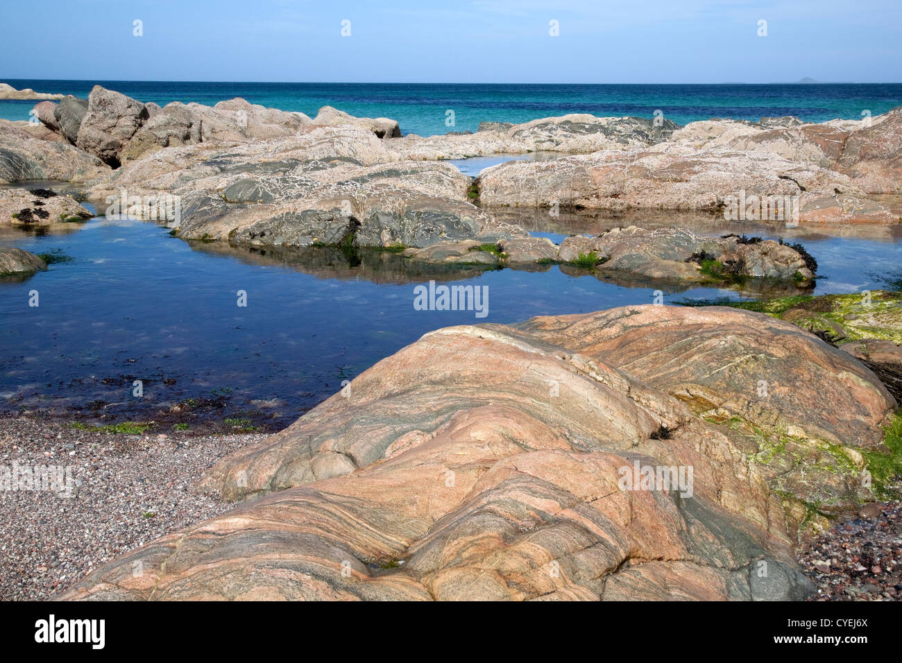 Shoreline, Iona, Scotland, UK Stock Photo - Alamy