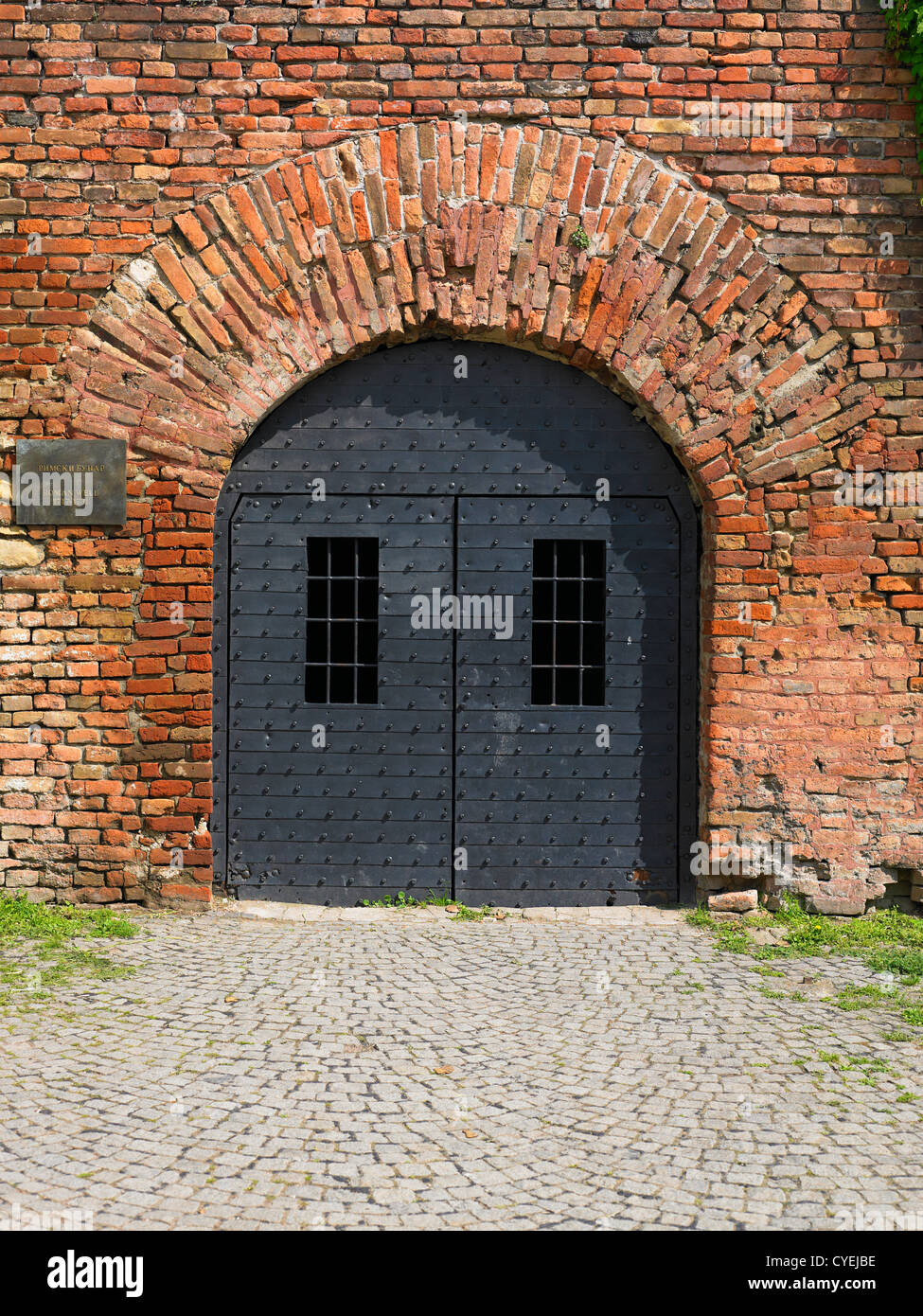 Old Metal Gate Stock Photo - Alamy