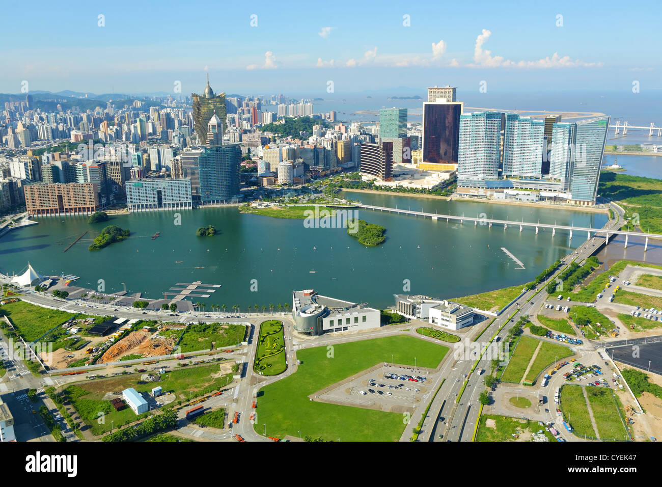 Macao city view Stock Photo - Alamy