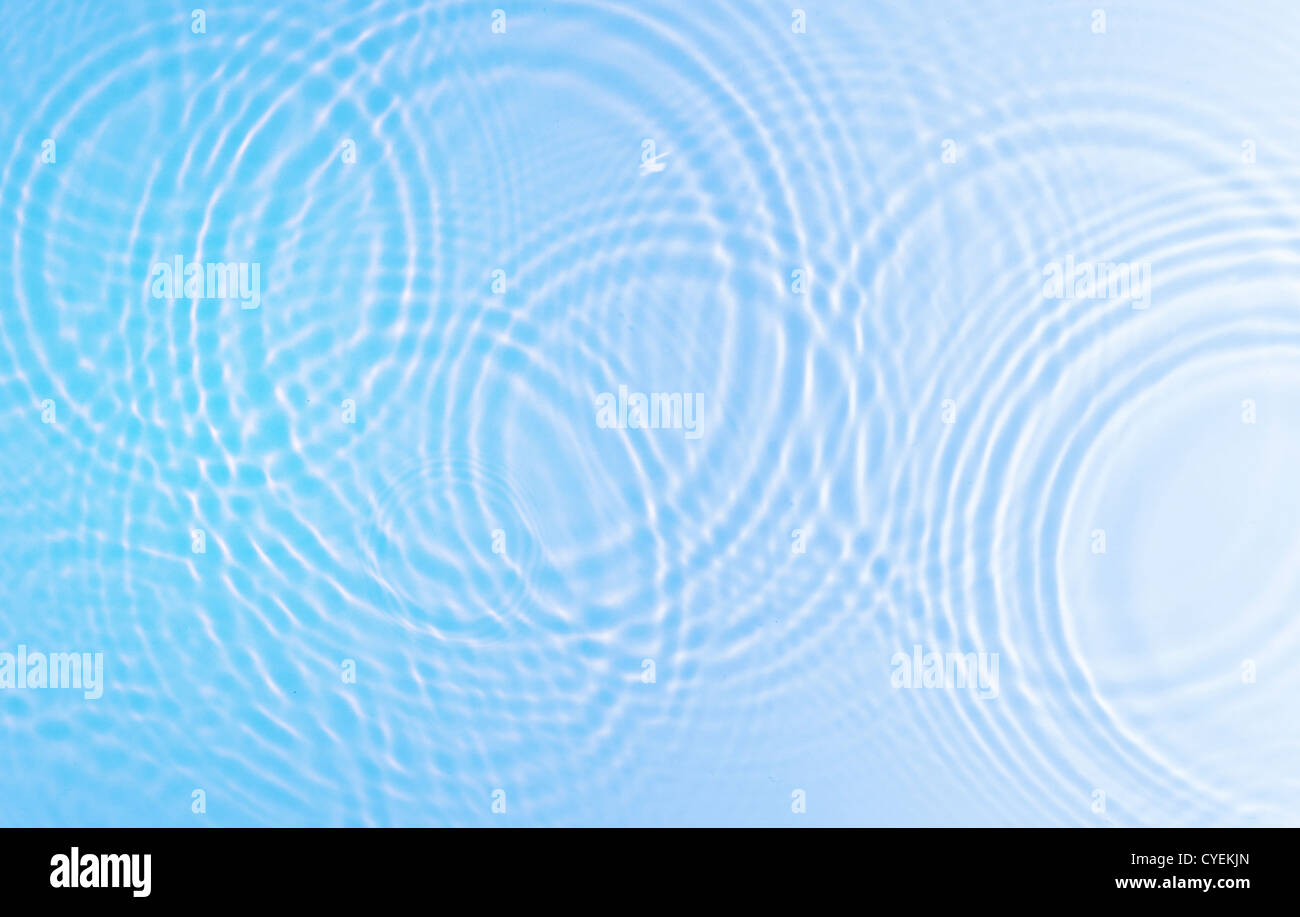 abstract blue water ripple background Stock Photo - Alamy