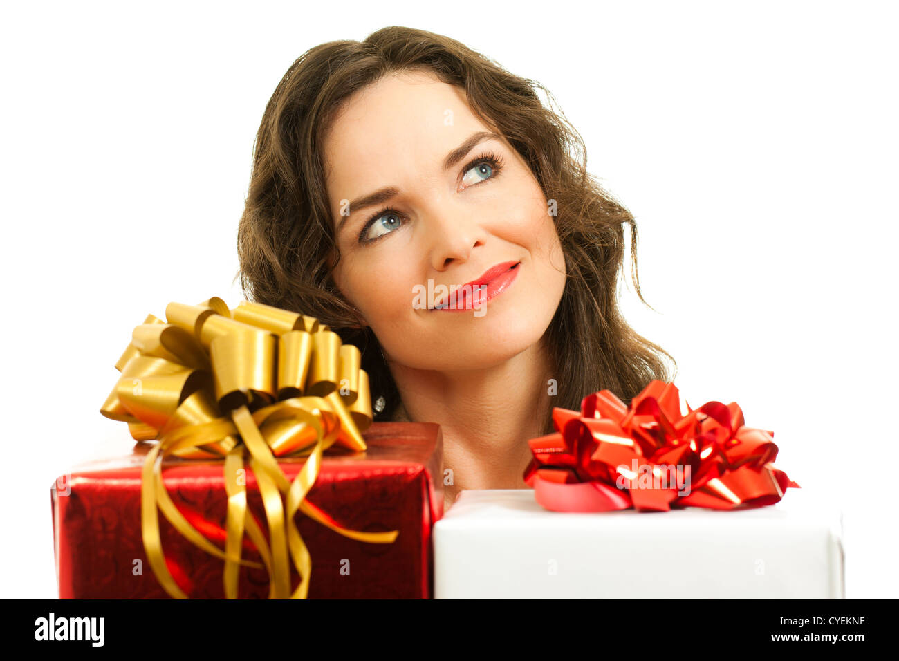 Choosing presents hi-res stock photography and images - Alamy