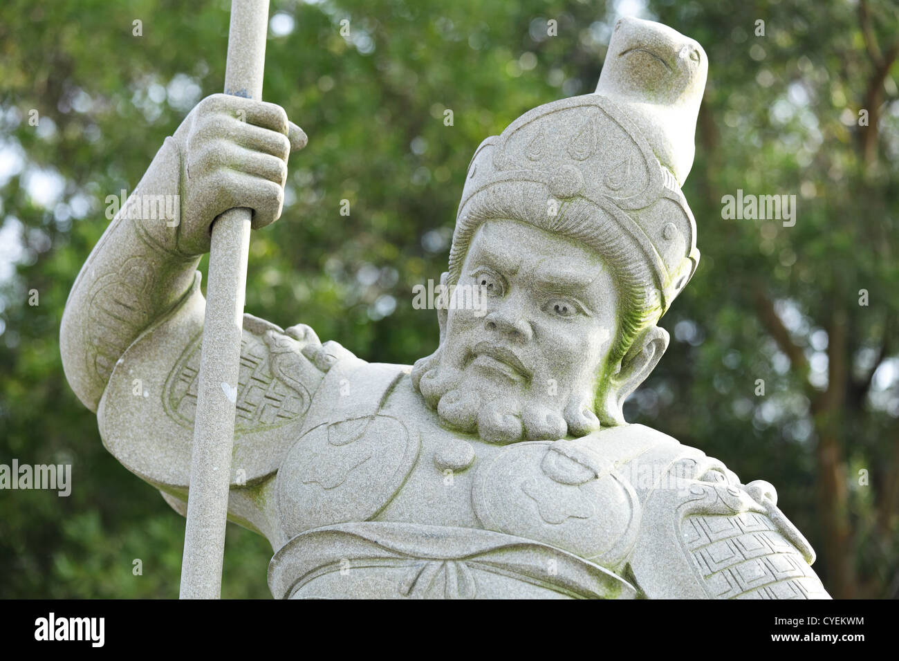 statue in chinese temple Stock Photo - Alamy