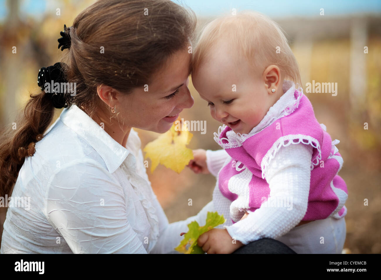 Mother with baby Stock Photo - Alamy