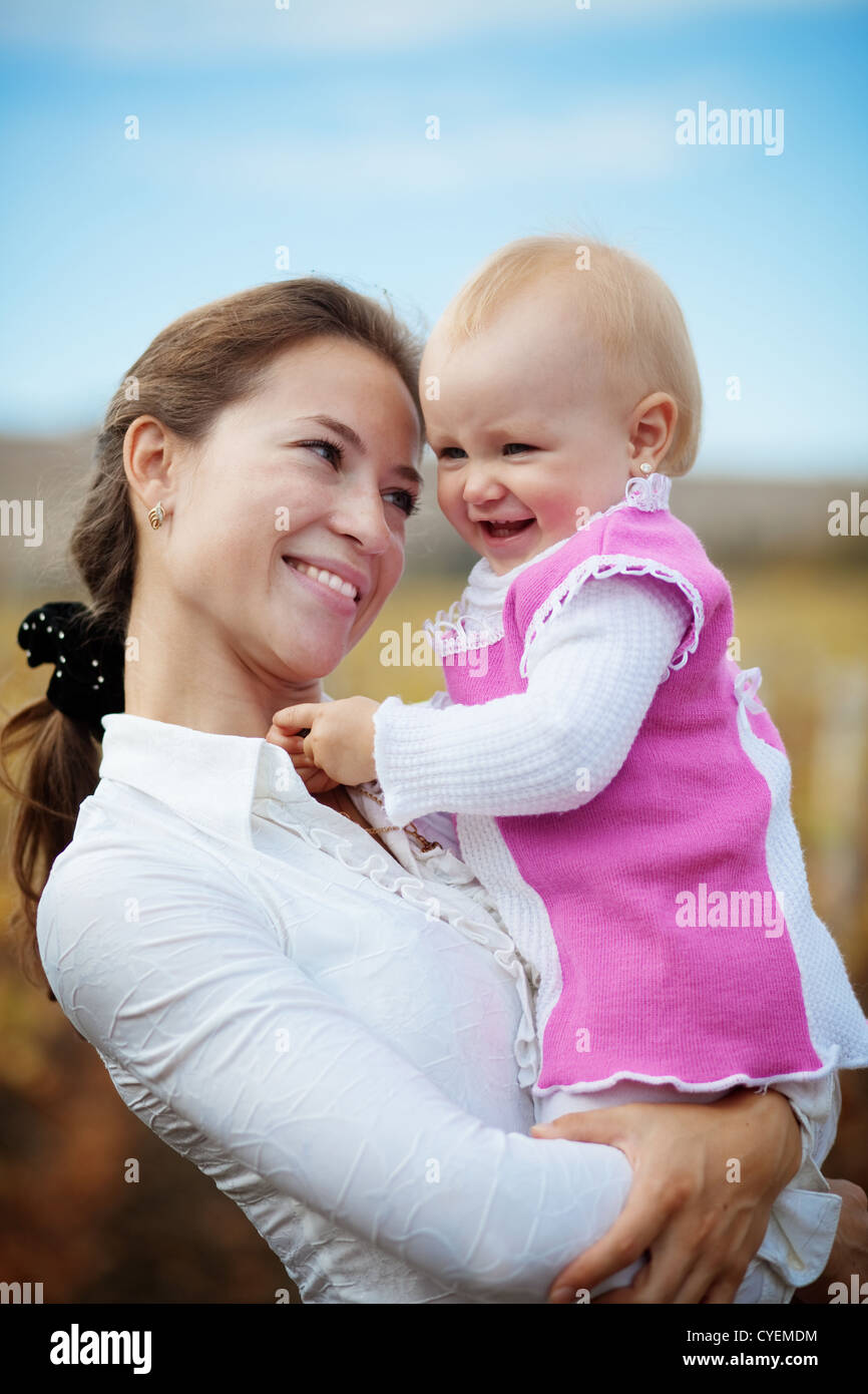 Mother with baby Stock Photo - Alamy