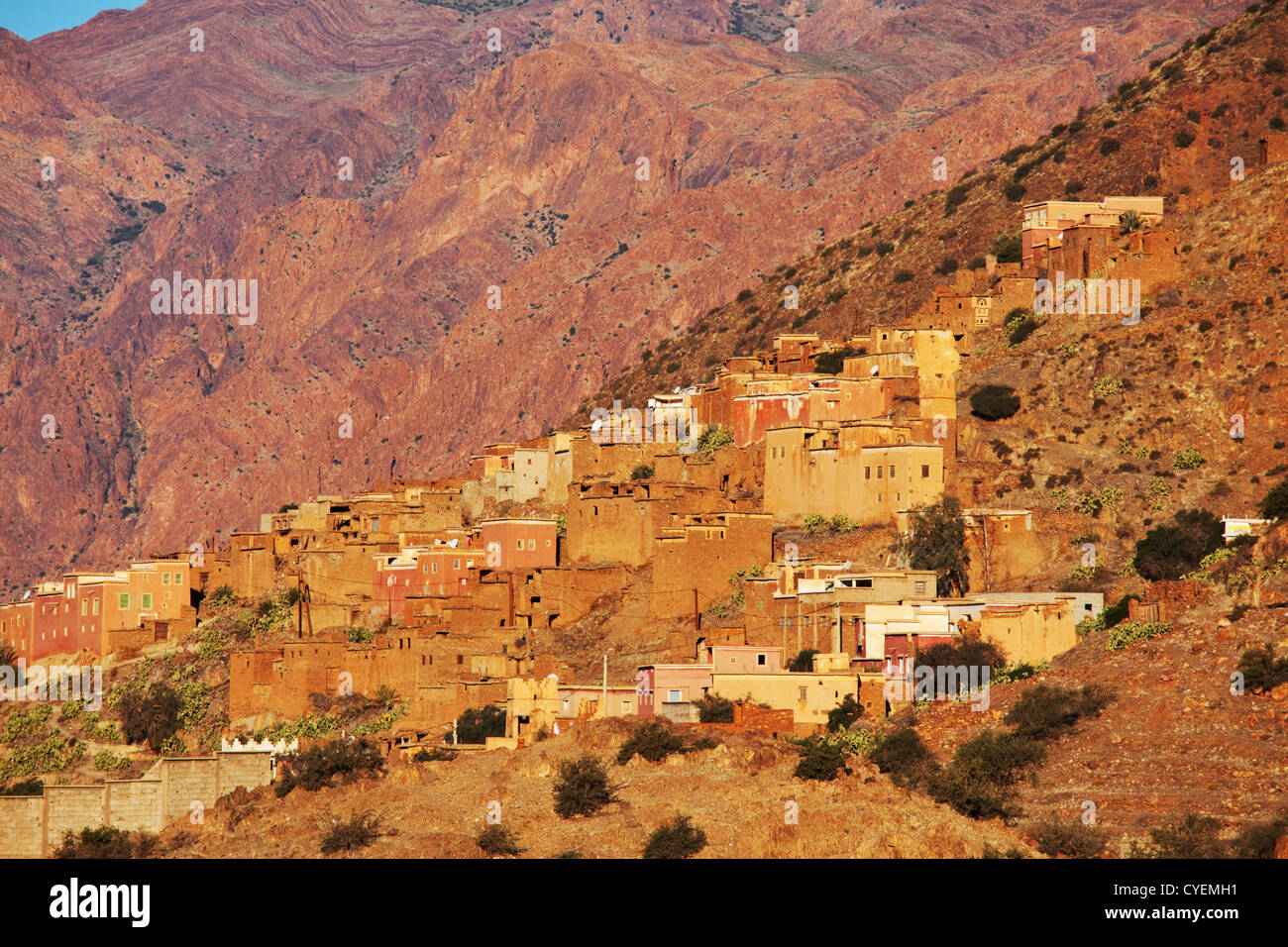 Village in Morocco, Africa Stock Photo - Alamy