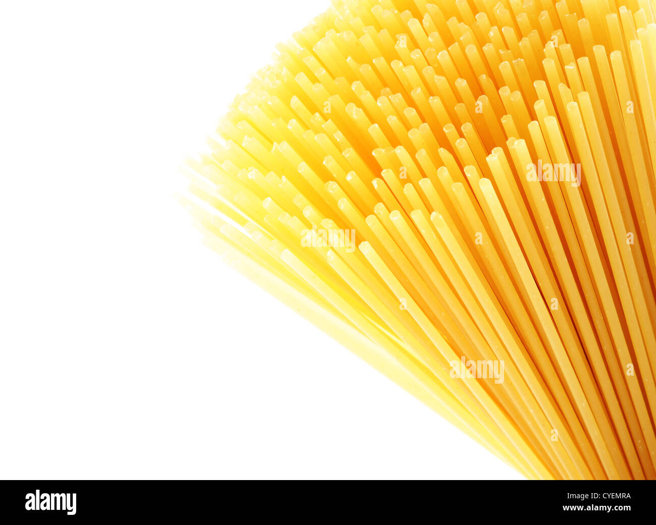 Mediterranean diet . Italian pasta, uncooked spaghetti Stock Photo - Alamy