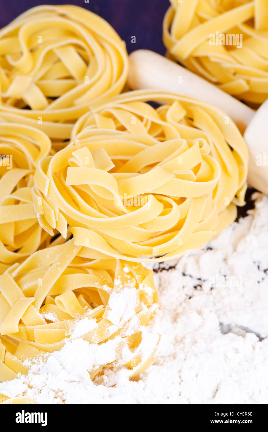 Cooking Italian pasta close up Stock Photo - Alamy