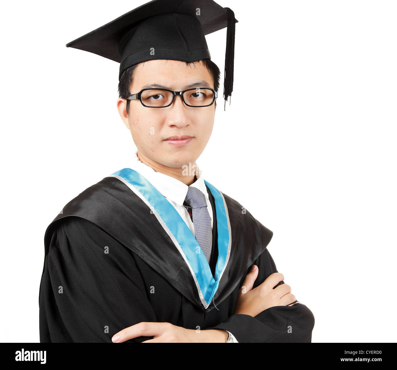 Young Asian man graduation Stock Photo - Alamy