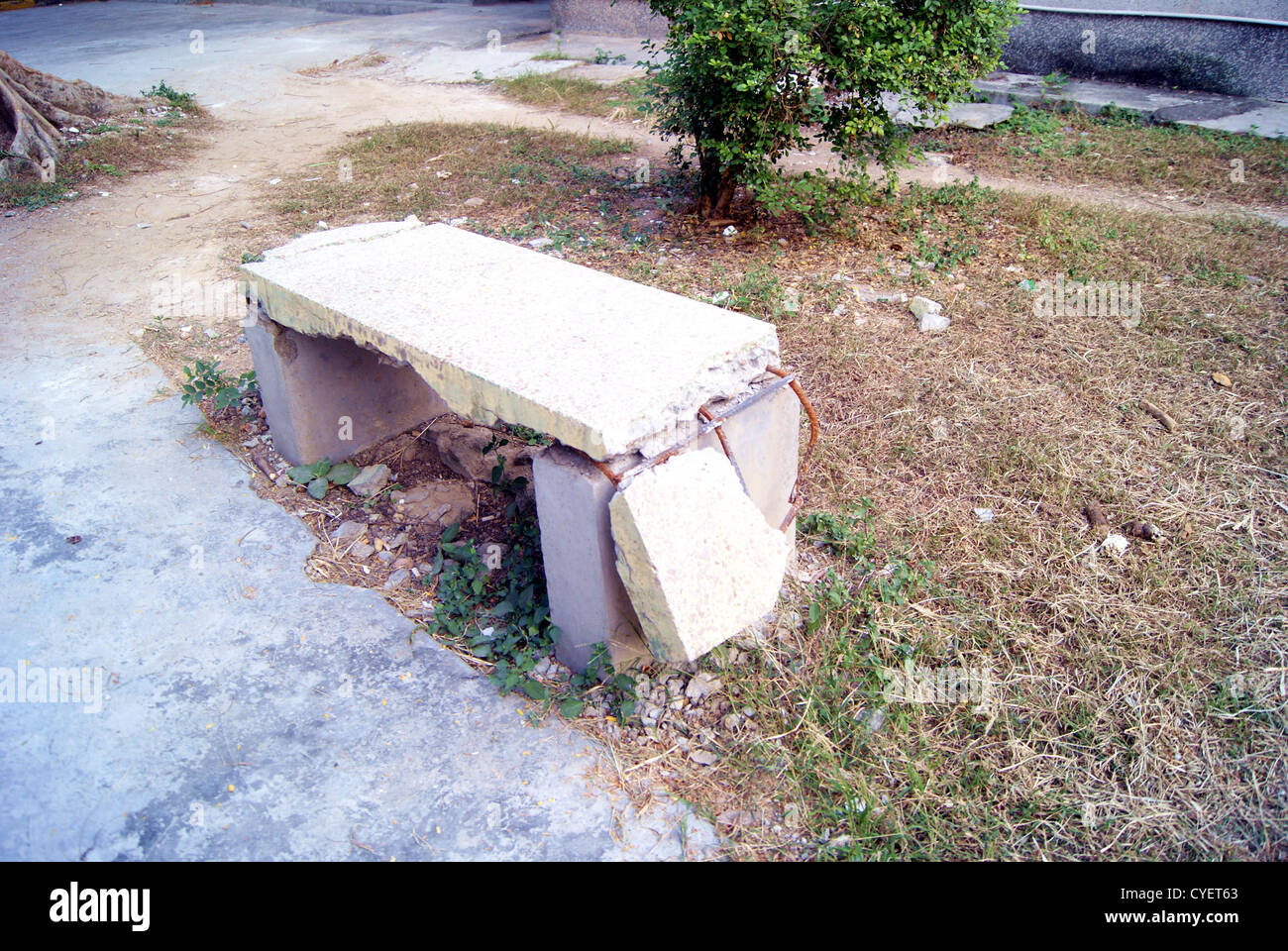 Fracture of the cement stool hi-res stock photography and images - Alamy