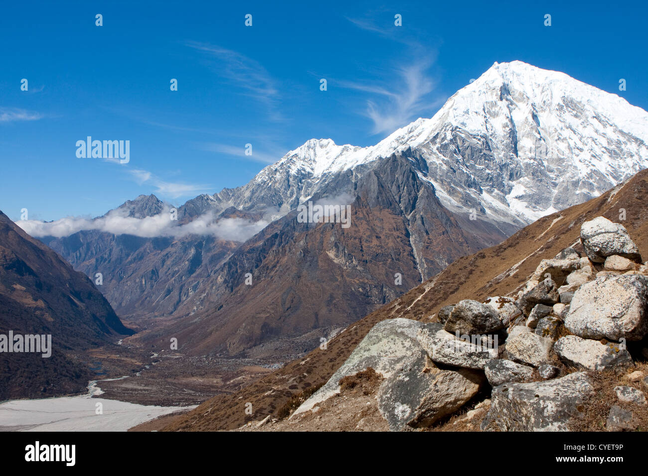 Mount Everest, Nepal Stock Photo - Alamy