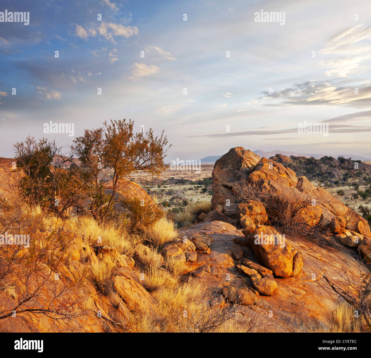 Namibian landscape Stock Photo - Alamy