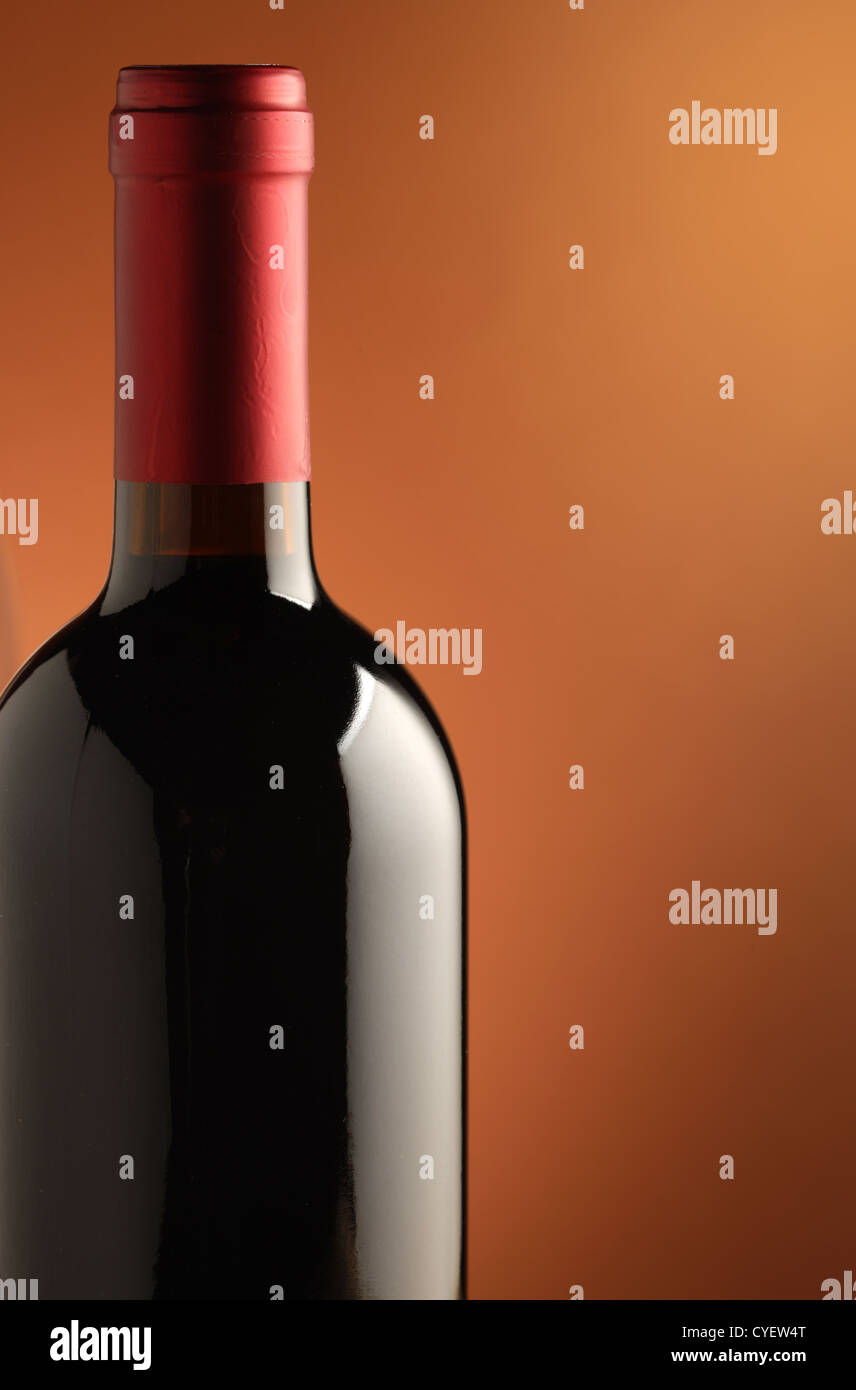 red wine bottle Stock Photo - Alamy